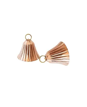 COPPERMILL KITCHEN Cmk Bell Ornaments Set Of 2 - Copper