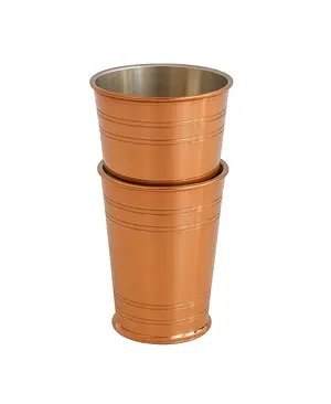 COPPERMILL KITCHEN Cmk Vintage Inspired Cocktail Tumblers Set Of 2 - Copper