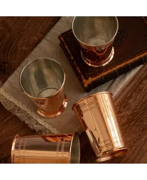 COPPERMILL KITCHEN Cmk Vintage Inspired Cocktail Tumblers Set Of 2