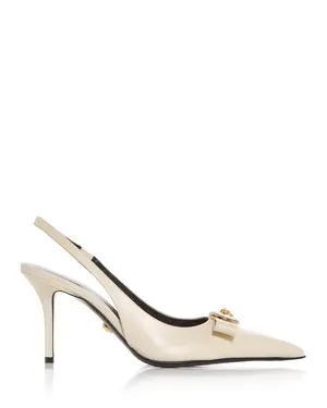 Versace Ribbon Slingback Pumps