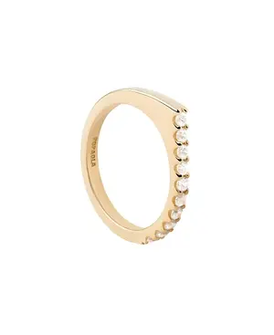 PDPAOLA Gloss Ring - Gold