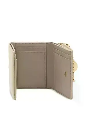 Stella McCartney Falabella Chain Trifold Wallet - Neutrals
