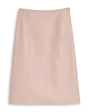 Jil Sander Leather Skirts