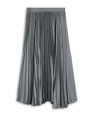 JIL SANDER Pleated Midi Skirt