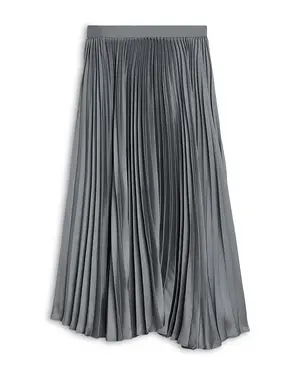 JIL SANDER Pleated Midi Skirt