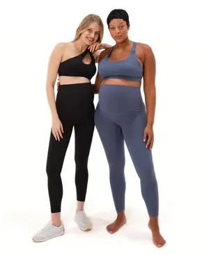 AXK Athletic Maternity Legging - Blue