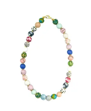 KAZURI Beaded Necklace - Sweet Delight