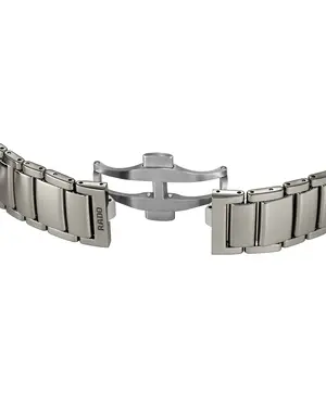 RADO True Square Open Heart Sparkling Watch, 38mm X 38mm - Silver/silver