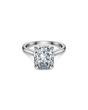 SWAROVSKI Eternity Certified Lab Grown Diamond Octagon Engagement Ring - White