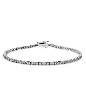 SWAROVSKI Eternity Lab Grown Diamond Tennis Bracelet - White Gold