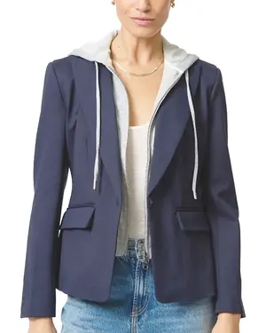 Central Park West Ryder Dickie Blazer - Grey-navy