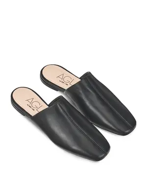 Agl Leather Mules
