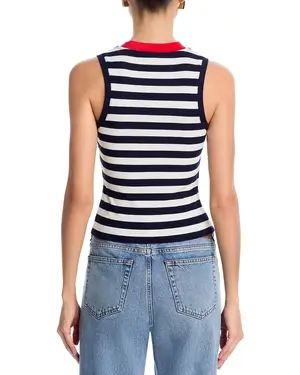 French Connection Esmae Ribbed Sleeveless Top