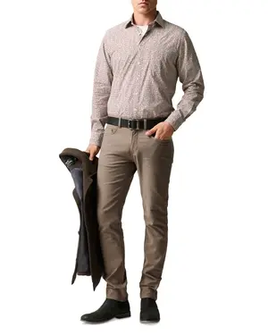 Rodd & Gunn Eastborne Long Sleeve Sports Fit Shirt - Olive