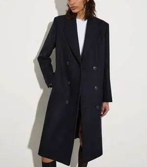 Max & Co. Wool-blend Overcoat - Blue