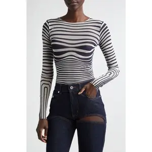 Jean Paul Gaultier Crewneck T-shirts For Women