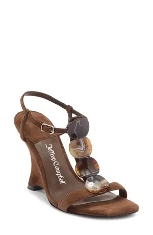 Jeffrey Campbell Palma Ankle Strap Wedge Sandal