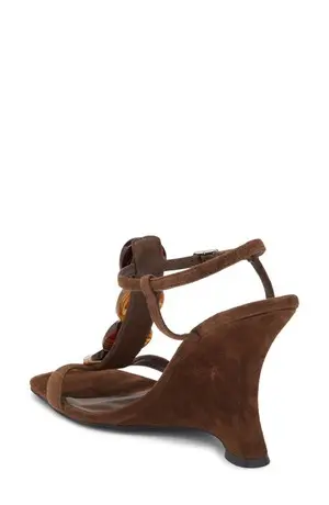 Jeffrey Campbell Palma Ankle Strap Wedge Sandal