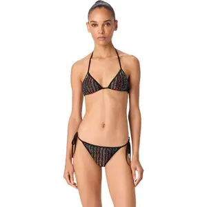 Missoni Classic Mesh Bikini With Lamé And Sequin Details - Multicoloured