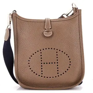 Hermès Evelyne Bag Gen Iii Clemence Tpm - Grey
