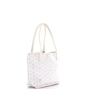 Goyard Anjou Reversible Tote Coated Canvas Mini - White