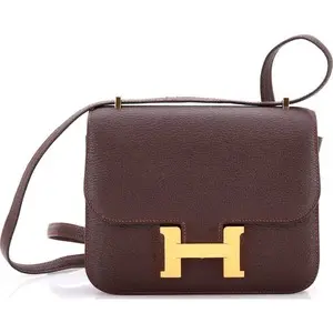 HERMES Constance Bag Chevre Mysore 18