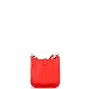 Hermès Evelyne Bag Gen Iii Clemence Tpm - Red