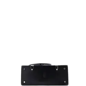 Goyard Saigon Top Handle Bag Coated Canvas With Leather Pm - Black