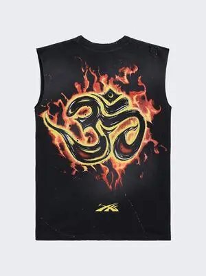HELLSTAR Inner Peace Skeleton Sleeveless Tee
