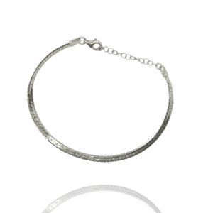SPERO LONDON Sterling Herringbone Bracelet - Silver