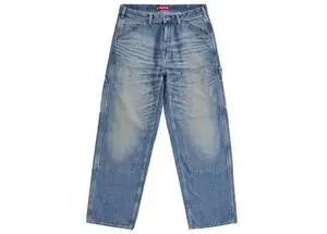 Supreme Worn Double Knee Denim Painter Jean