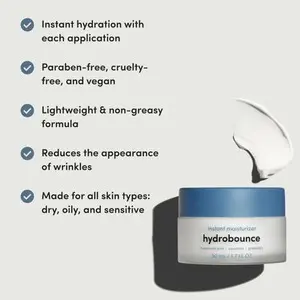 HIMS & HERS Hydrobounce Instant Moisturizer Lightweight, Smoothing