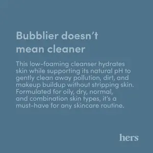 HIMS & HERS Clear Waters Hydrating Cleanser Gentle, Ph-balancing