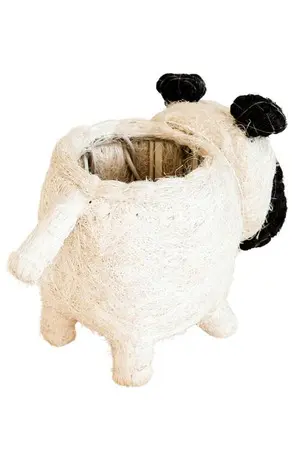LIKHA Pug Handwoven Planter