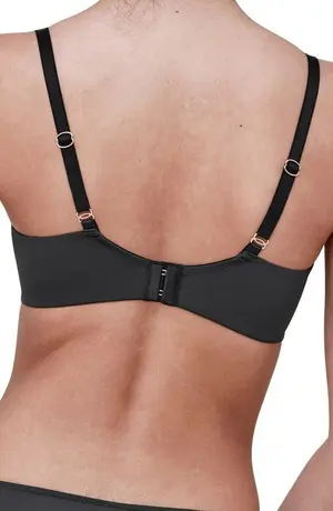SKARLETT BLUE Entice Underwire Full Coverage Bra - Black/nylon
