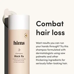 HIMS & HERS Thick Fix Shampoo Thickening, Strengthening