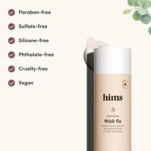 HIMS & HERS Thick Fix Shampoo Thickening, Strengthening