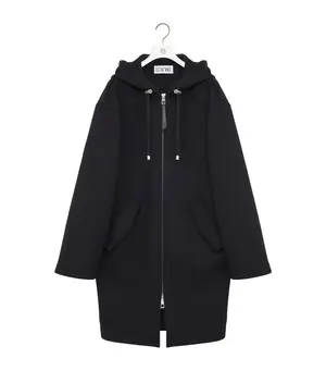 Loewe Hooded Coats For Men