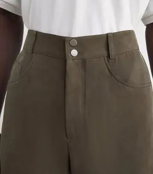 COLE BUXTON Twill Straight Trousers