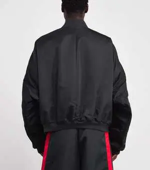 WILLY CHAVARRIA X Adidas Originals Satin Bomber Jacket