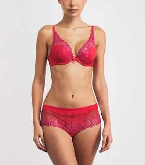 Simone Perele Lace Wish Plunge Push-up Bra