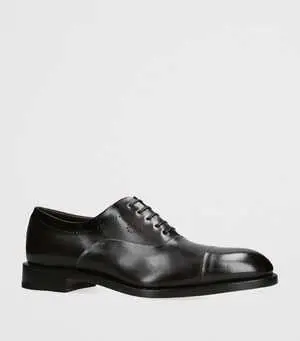 FERRAGAMO Leather Albert Derby Shoes