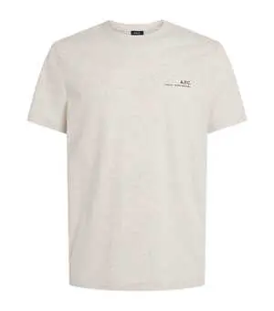 A.p.c. Cotton Logo T-shirt