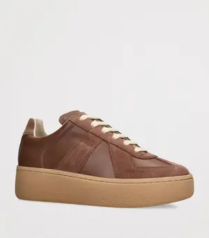 MAISON MARGIELA Leather Chunky Replica Sneakers
