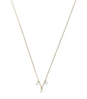 PERSEE Danaé 3-stone Necklace - Gold