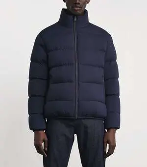 Ralph Lauren Purple Label Quilted Harmon Down Jacket