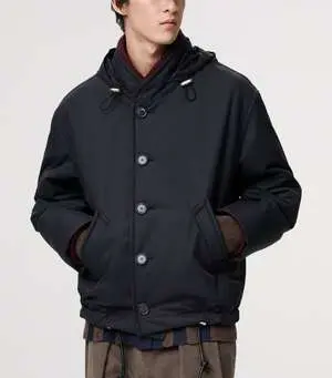 Loewe Technical Padded Jacket - Navy