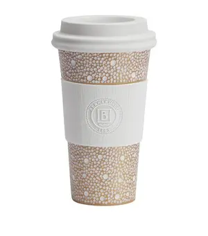 Bernardaud Ecume Nomad Travel Mug - Gold