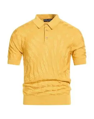 Dolce & Gabbana Ribbed Polos For Men