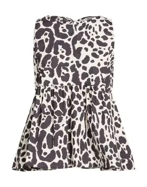 SHIRTAPORTER Cotton Peplum Top